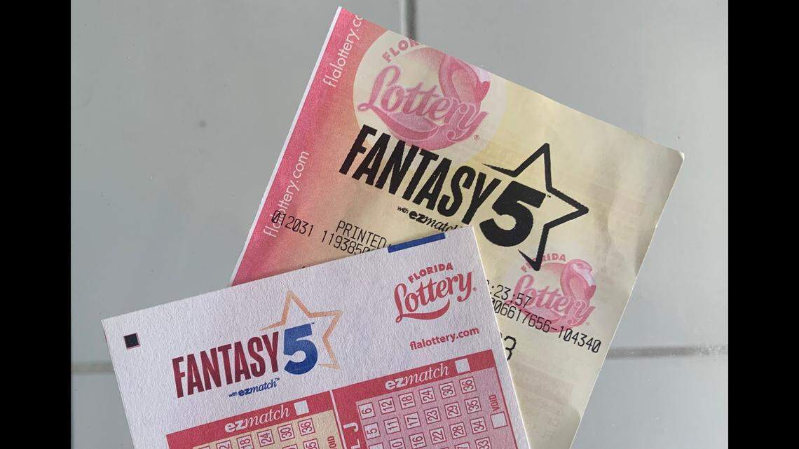Sunday's only Florida Lottery jackpot ticket was bought in South Florida