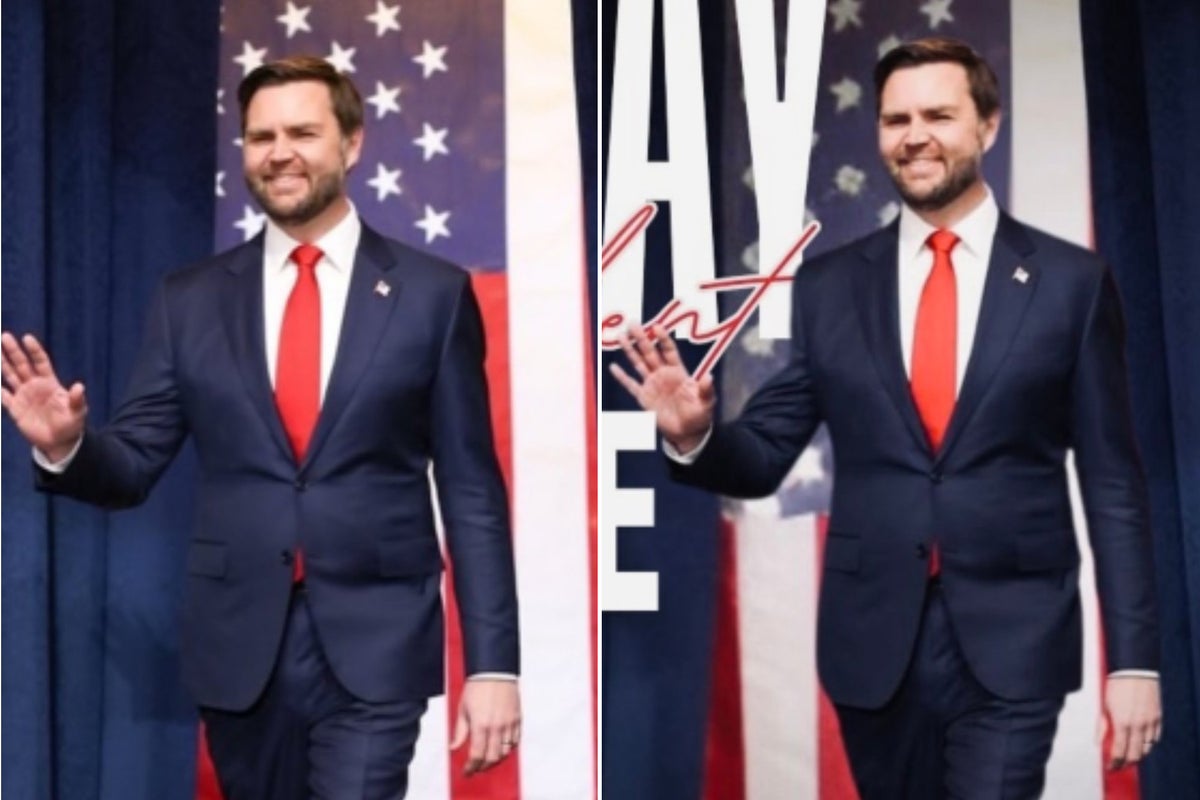 Was JD Vance’s birthday picture photoshopped? Questions raised over GOP ...
