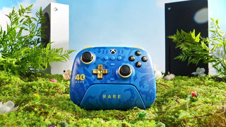 Xbox celebrates 40 years of Rare with a new controller