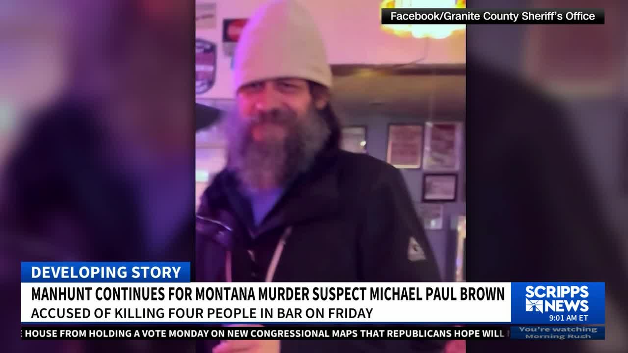 Manhunt continues for Montana murder suspect