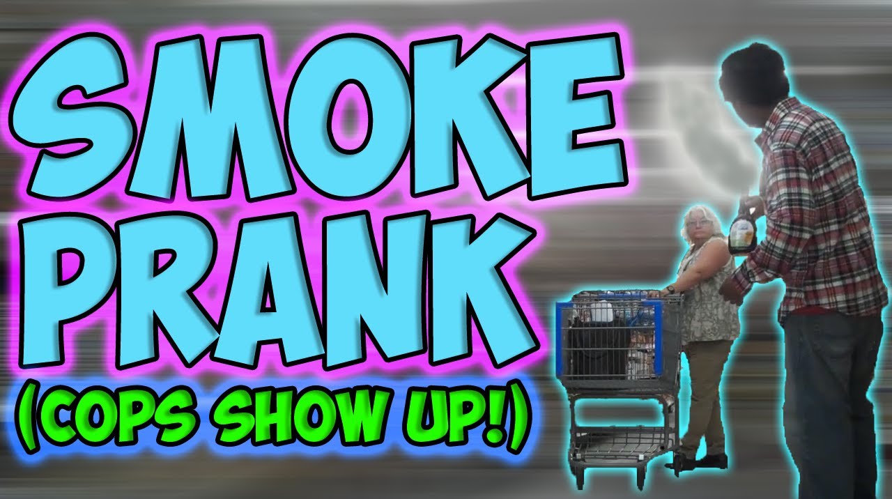Smoke Prank gets attention when cops unexpectedly show up
