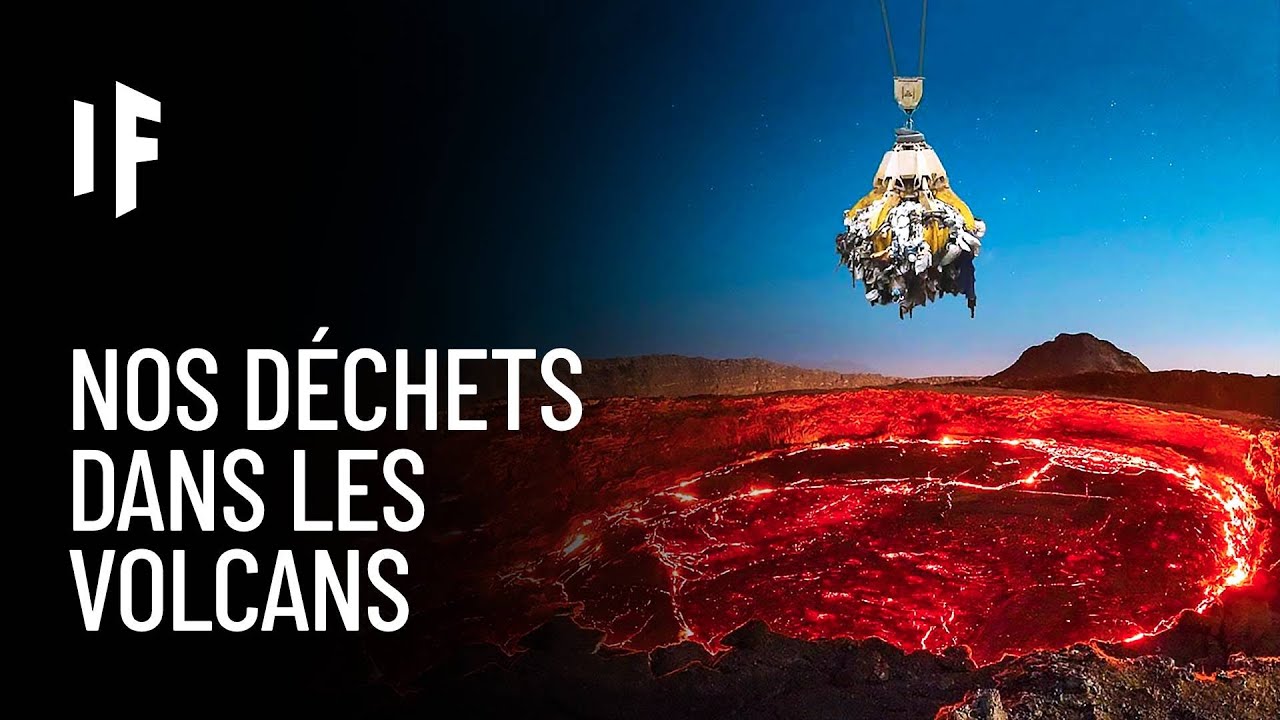 Et si on jetait nos déchets dans les volcans