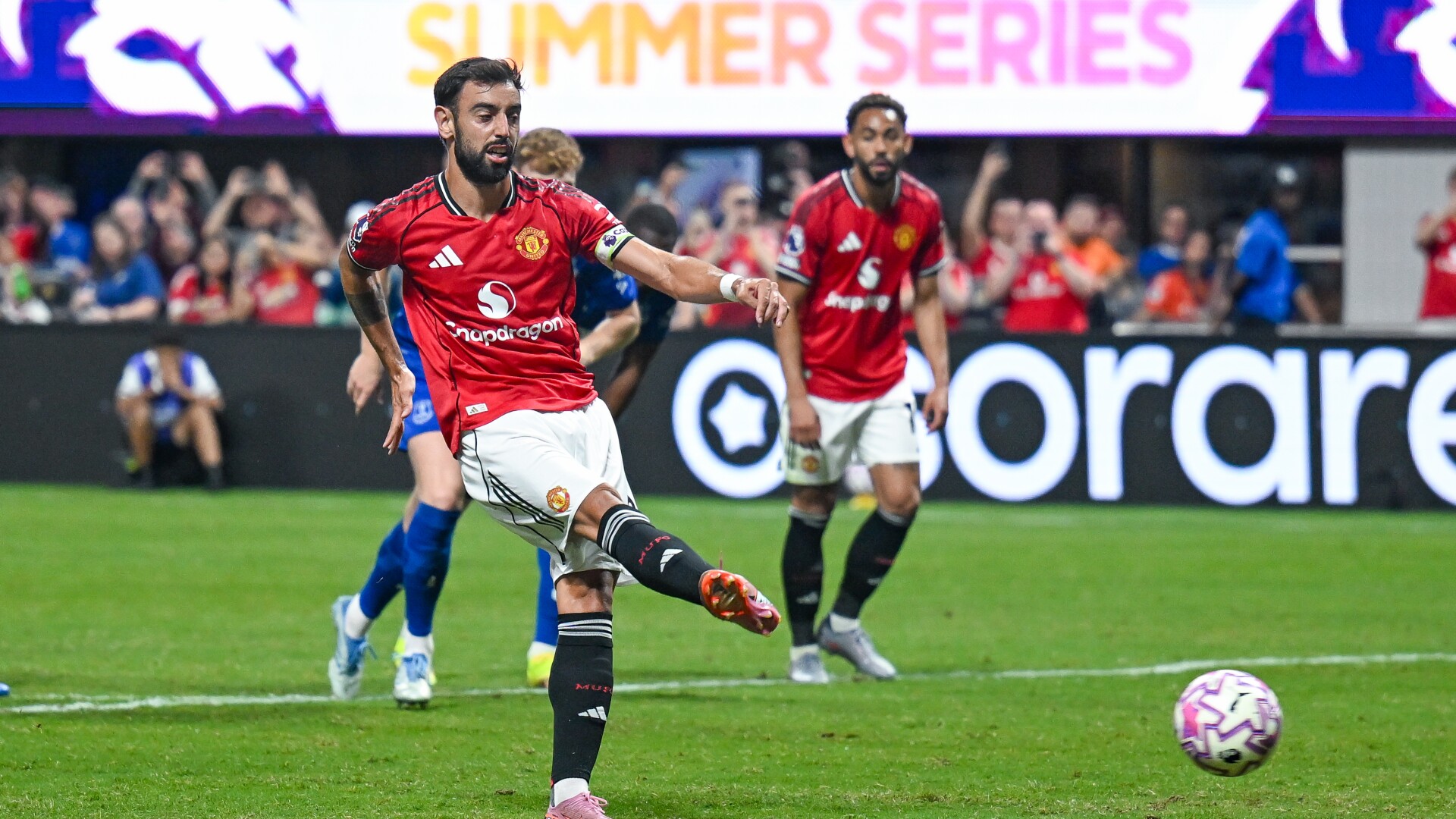 Manchester United 2-2 Everton: Bruno helps Red Devils seal Summer Series