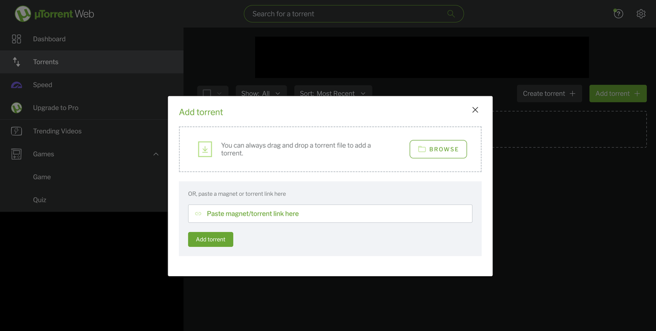 uTorrent torrent client review