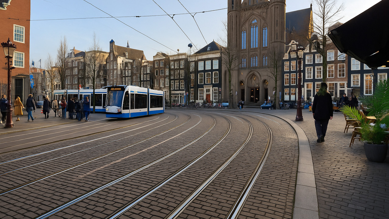 Walking in Amsterdam City – Street Tour through the Heart of the ...