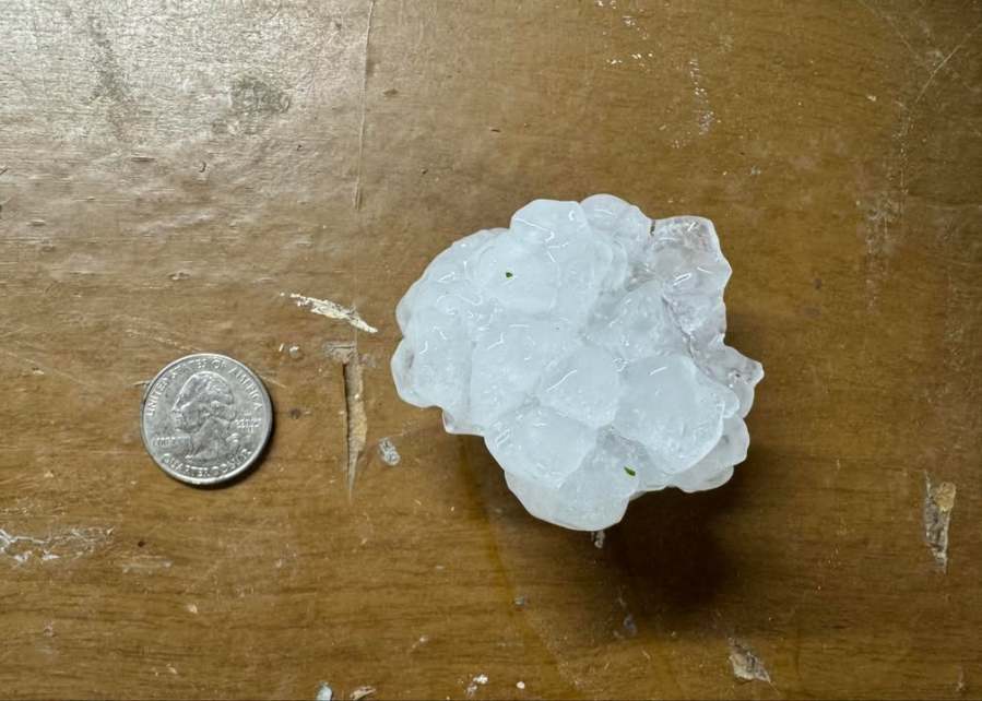 Severe storms with hail and tornadoes pack a punch in Kansas on Sunday