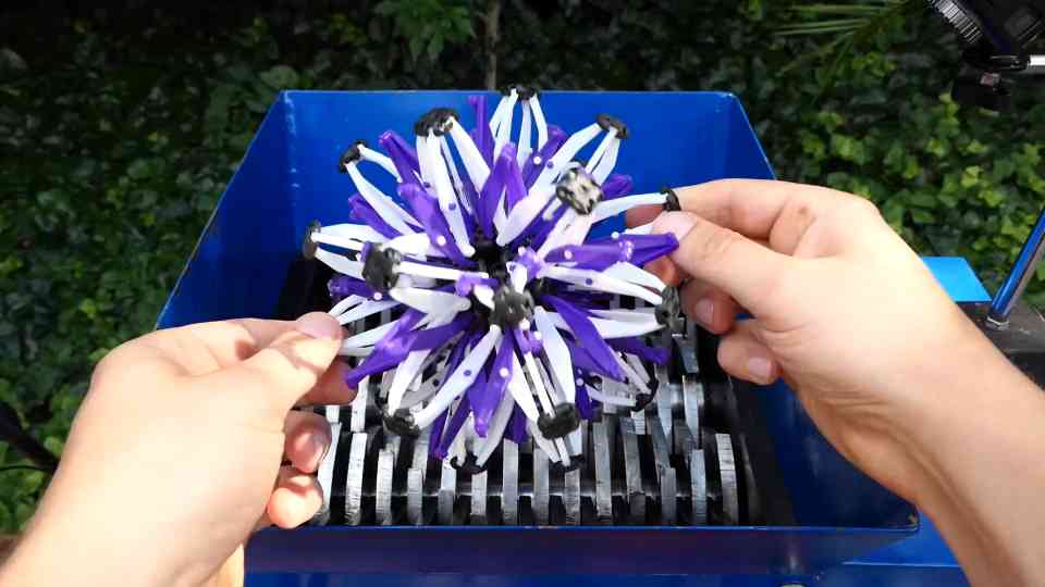 SHREDDING RUBIK'S CUBES AND OTHER TOYS