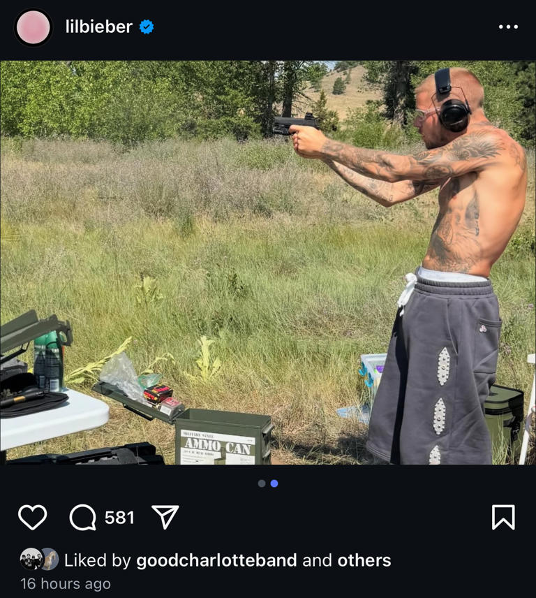 Shirtless Justin Bieber Hits Gun Range, Returns to Studio as 'SWAG' Continues to Soundtrack Summer