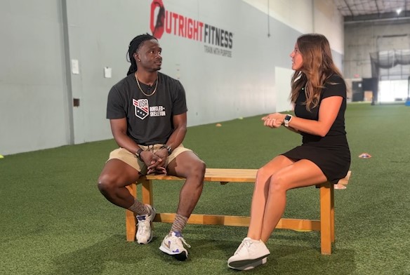 Texas skeleton athlete hoping to slide in to spot on Olympic team