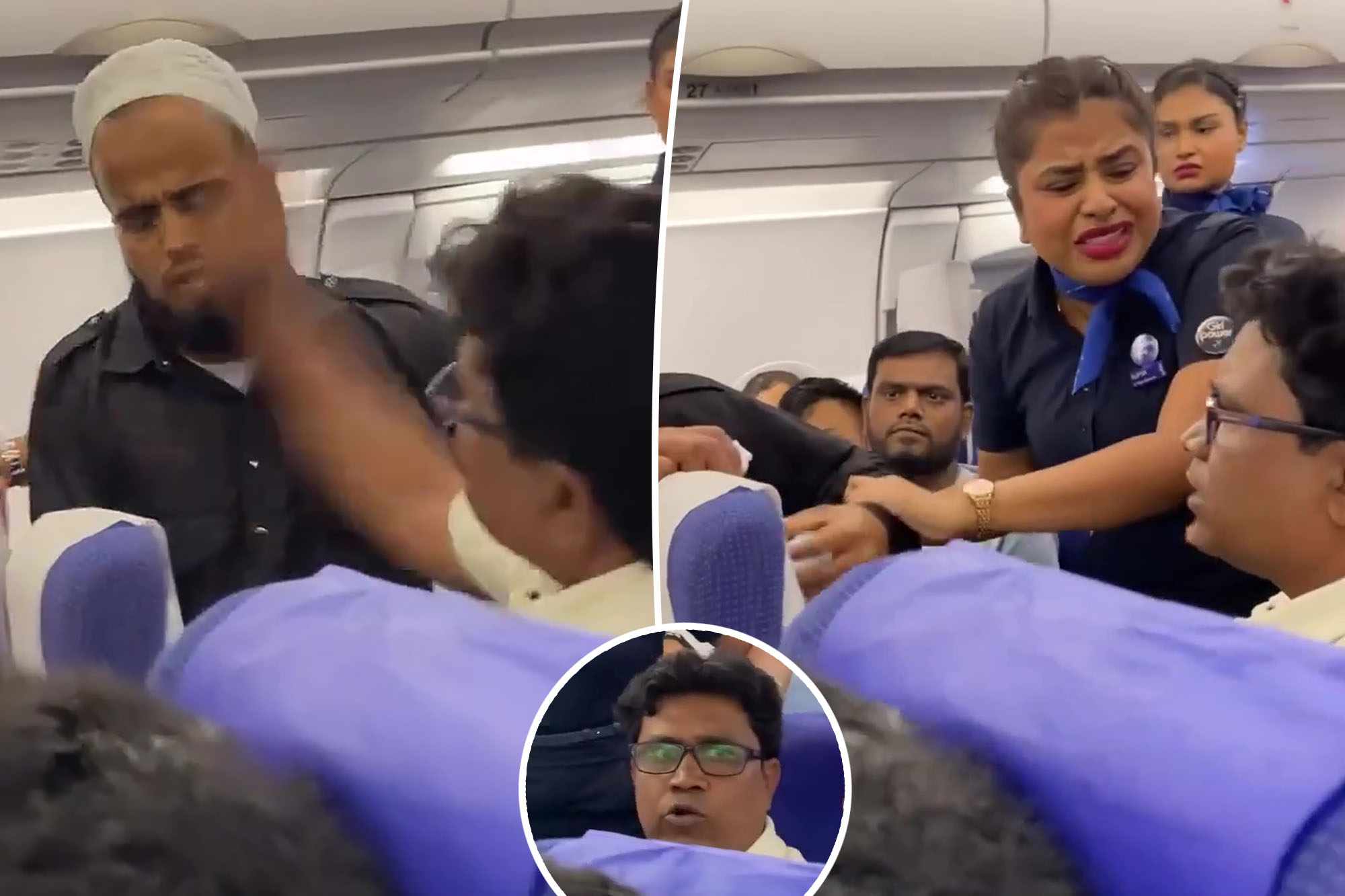 Plane passenger blasted for slapping man amid a panic attack in wild ...