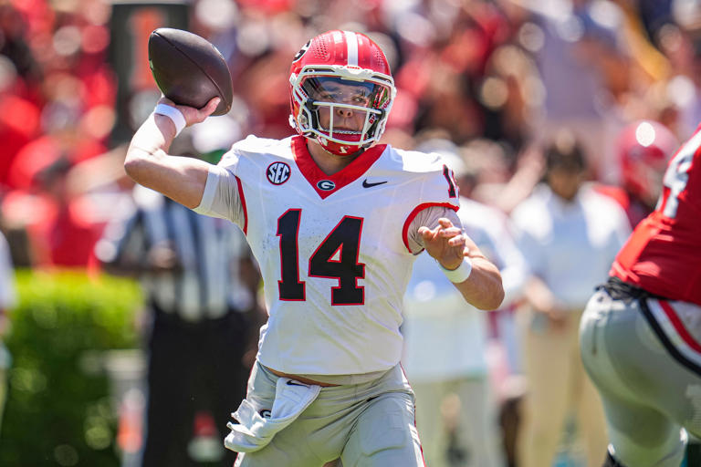 Georgia football's 2025 offensive depth chart