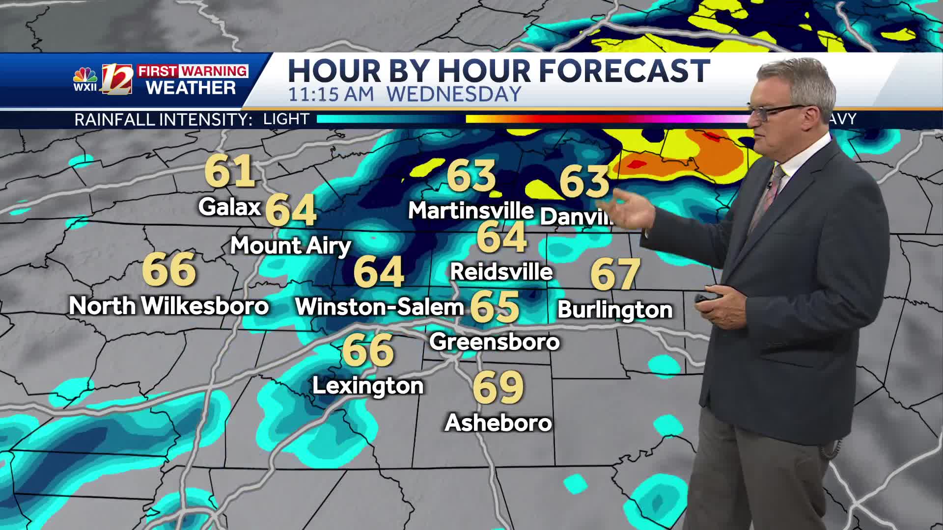 Gorgeous Monday weather will give way to more Triad rain this week