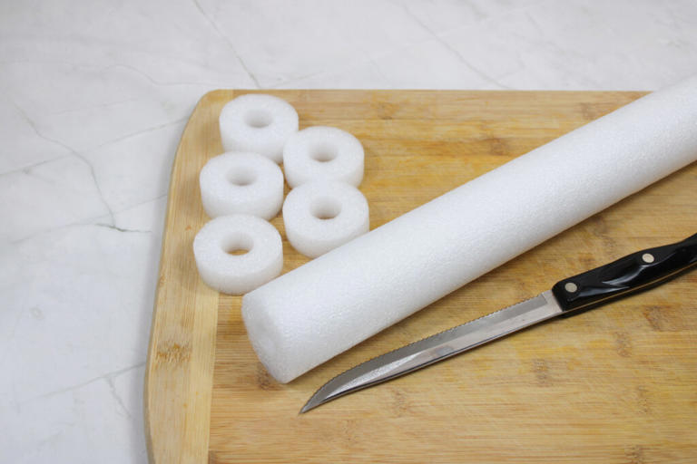 Fun DIY Pool Noodle Donuts Craft for Toddlers and Preschoolers