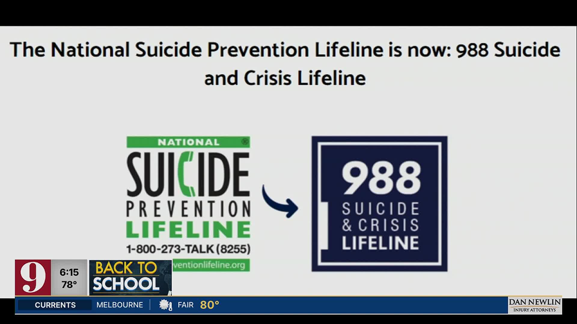 988 crisis line offers support to students returning to school