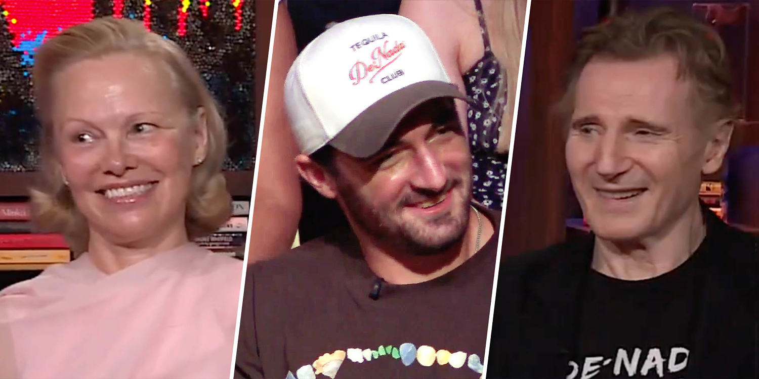 Liam Neeson's Son Supports Dad and Pamela Anderson's 'WWHL' Appearance ...