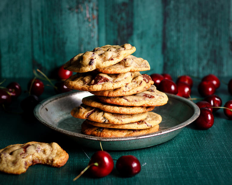Cherry Chocolate Chunk Cookies
