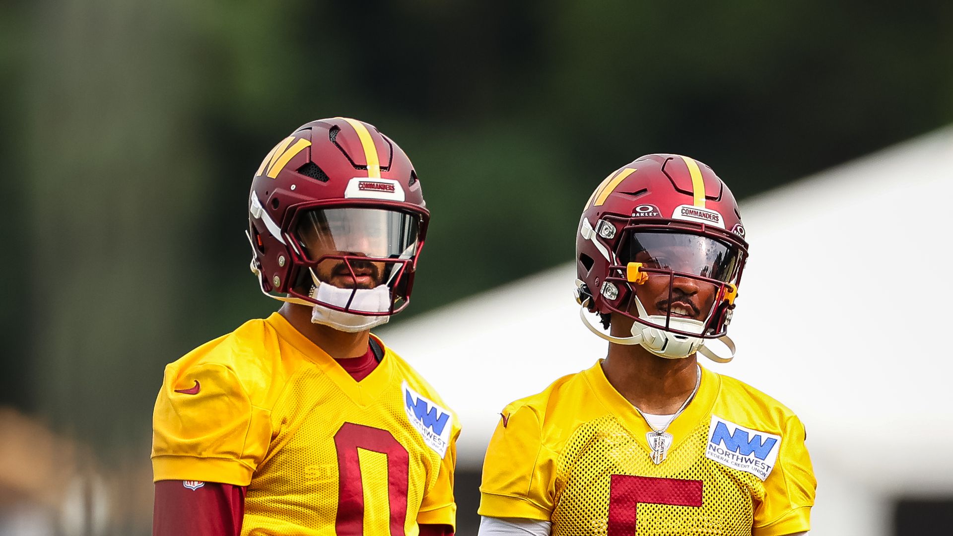 The Washington Commanders release their first unofficial depth chart