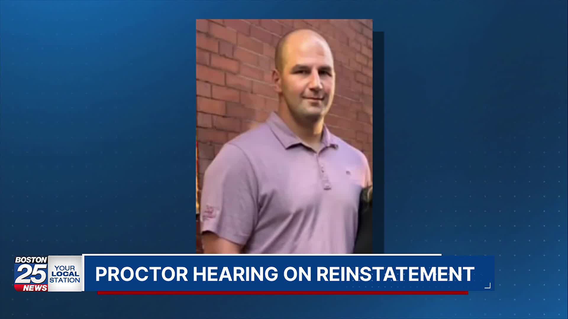 Michael Proctor’s bid to get job back two-pronged