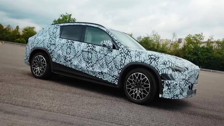 Mercedes-Benz's New Illuminated Grille Is a Design Statement for the EQ GLC