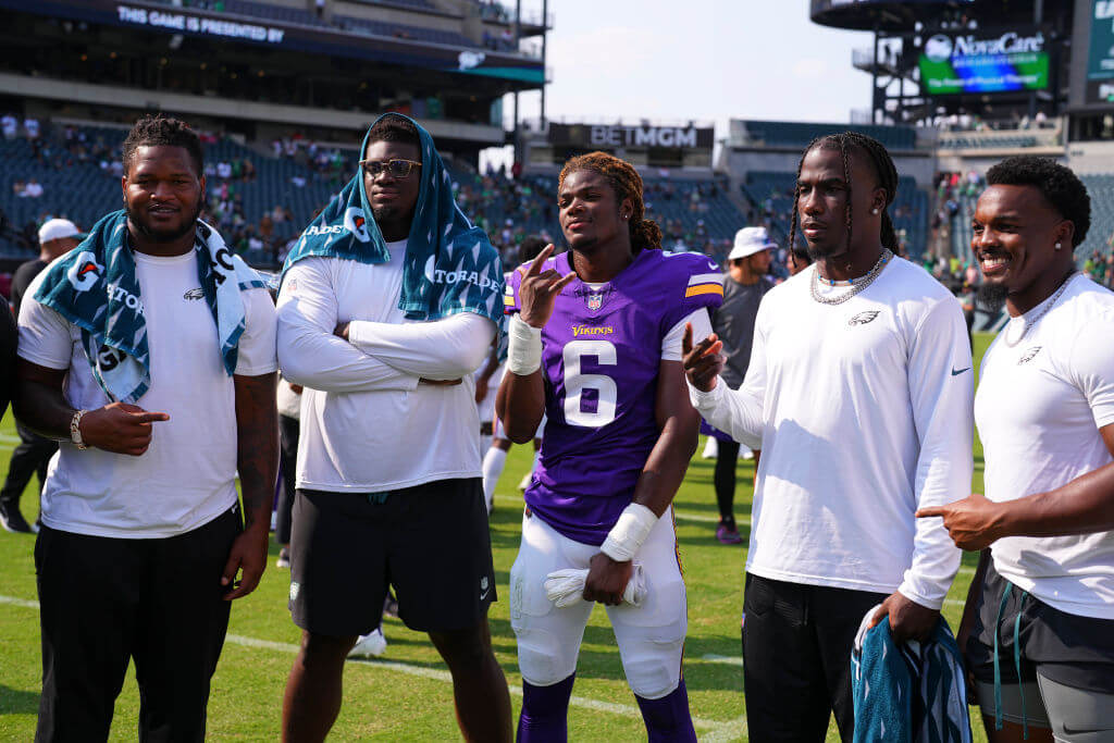 Eagles release first official depth chart of 2025: Full breakdown