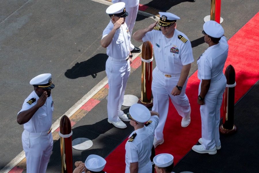 Tinley Park native takes command of ‘America’s Favorite Carrier’