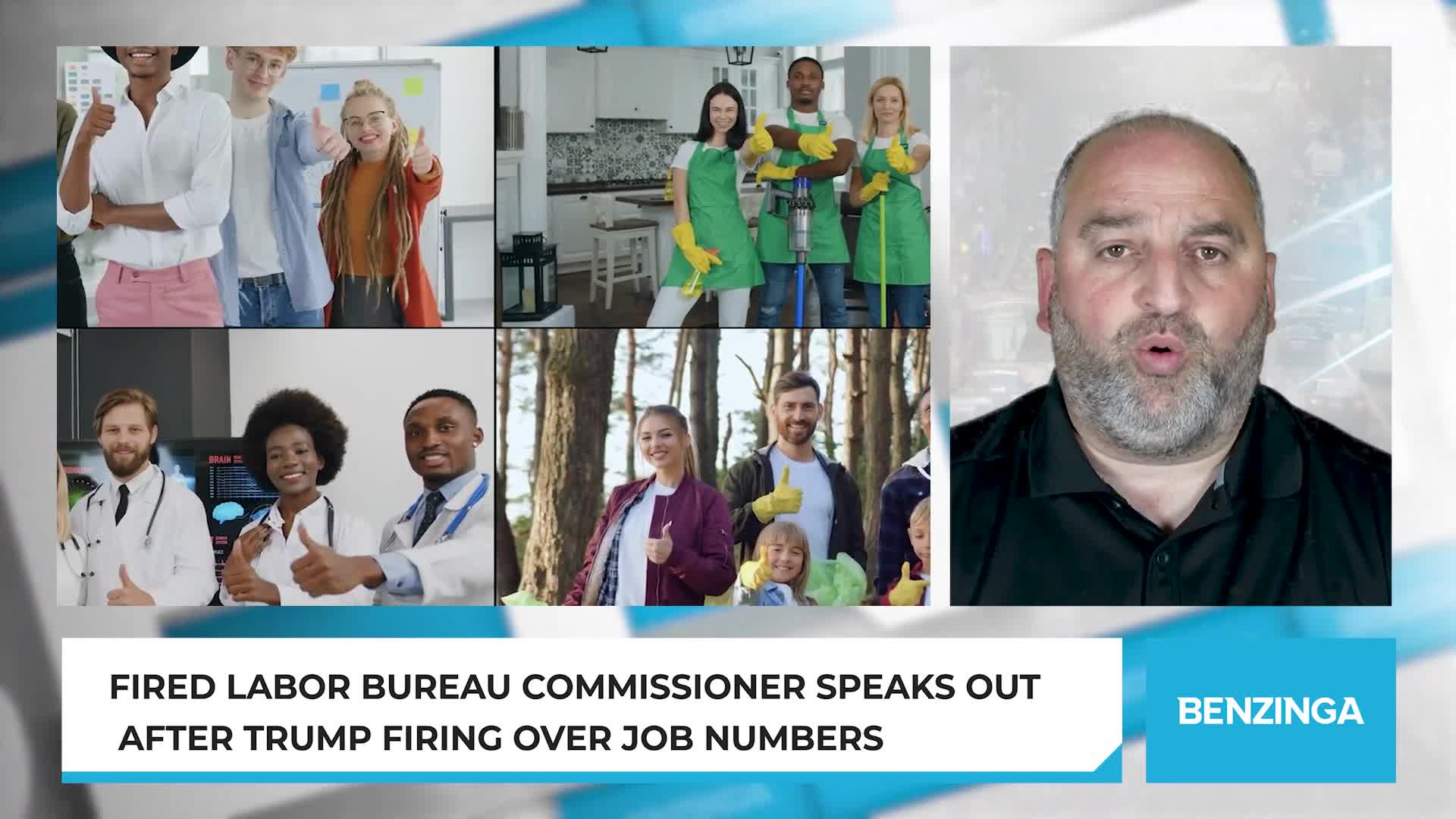 Fired Labor Bureau Commissioner Speaks Out After Trump Firing Over Job ...