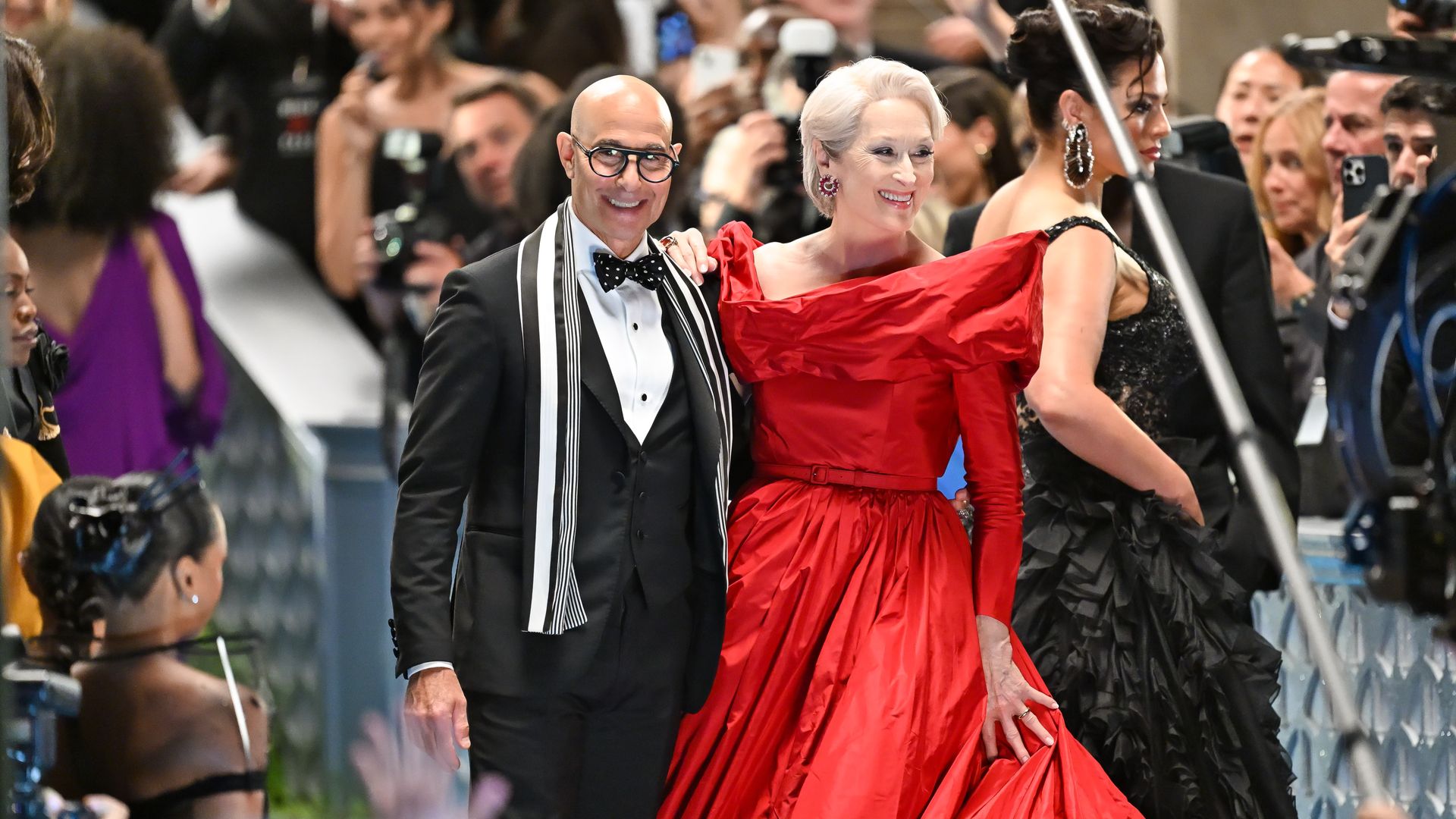 Meryl Streep sorprende en la Met Gala ficticia de 'The Devil Wears Prada 2'