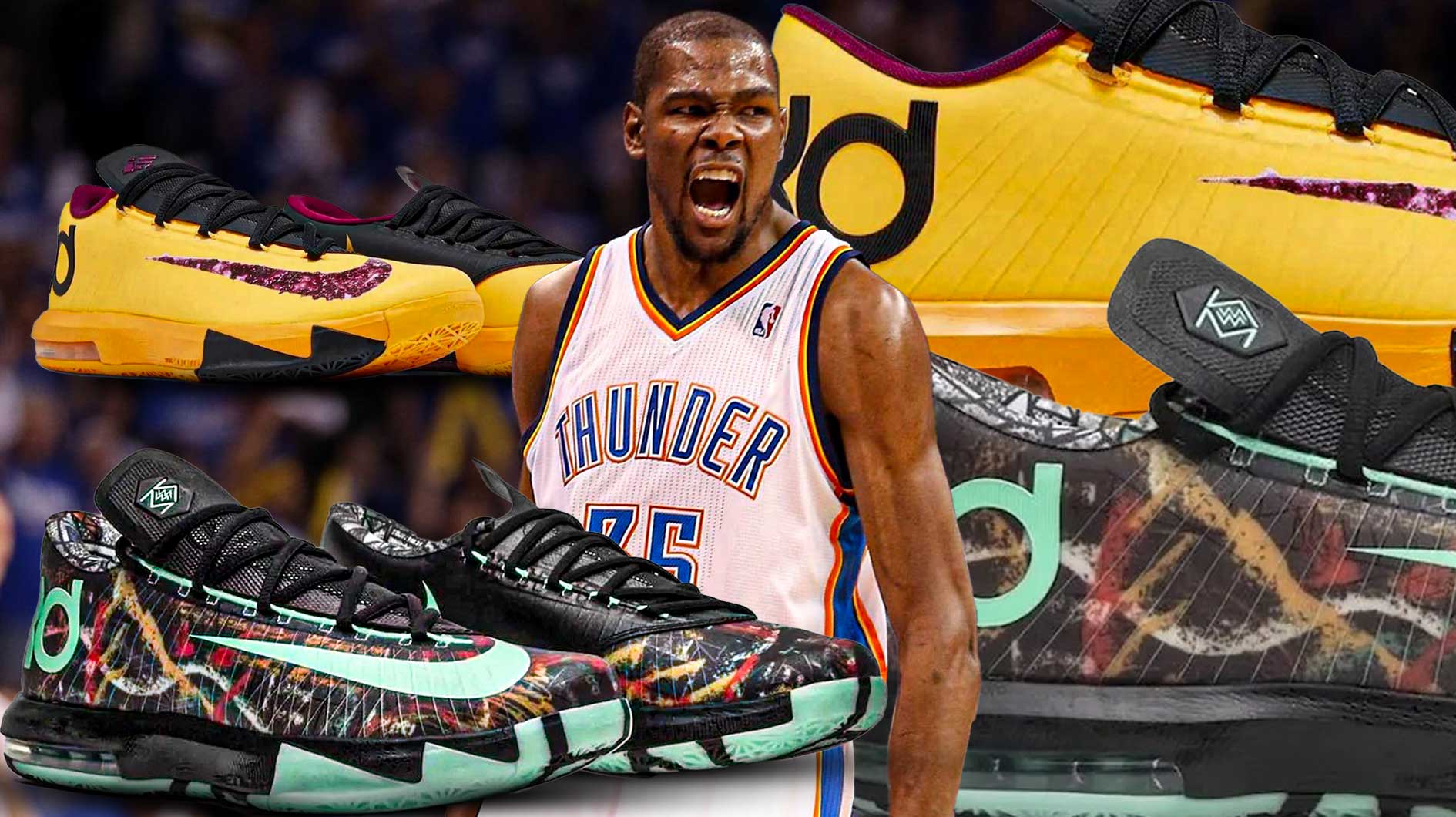 Kevin Durant’s wildest Nike KD 6 colorways are coming back