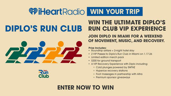 From 5K To Afterparty: Win An All-Access Weekend At Diplo's Run Club