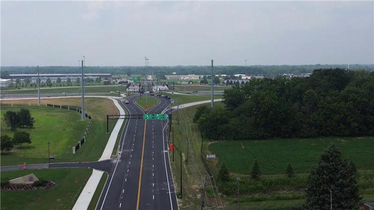 Diverging diamond interchange opens in Maumee