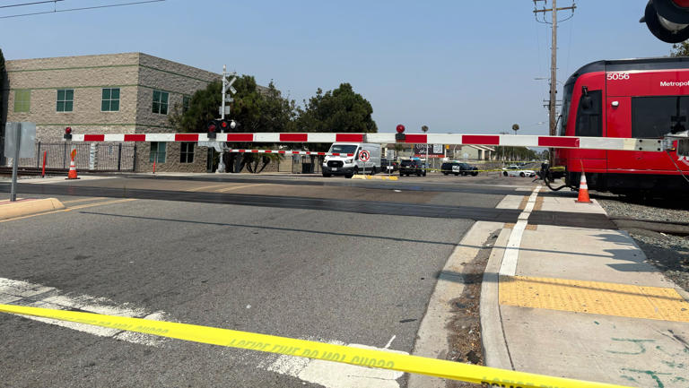 Investigan un accidente mortal con un tranvía de MTS involucrado en Chula Vista