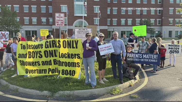 Loudoun County Public School Board holds meeting on bathroom policy