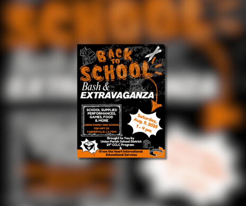 Union Parish School District to host back-to-school event