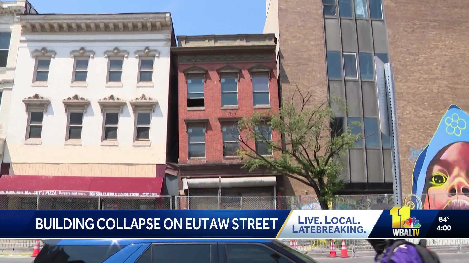 Emergency demolition ordered for partially collapsed building