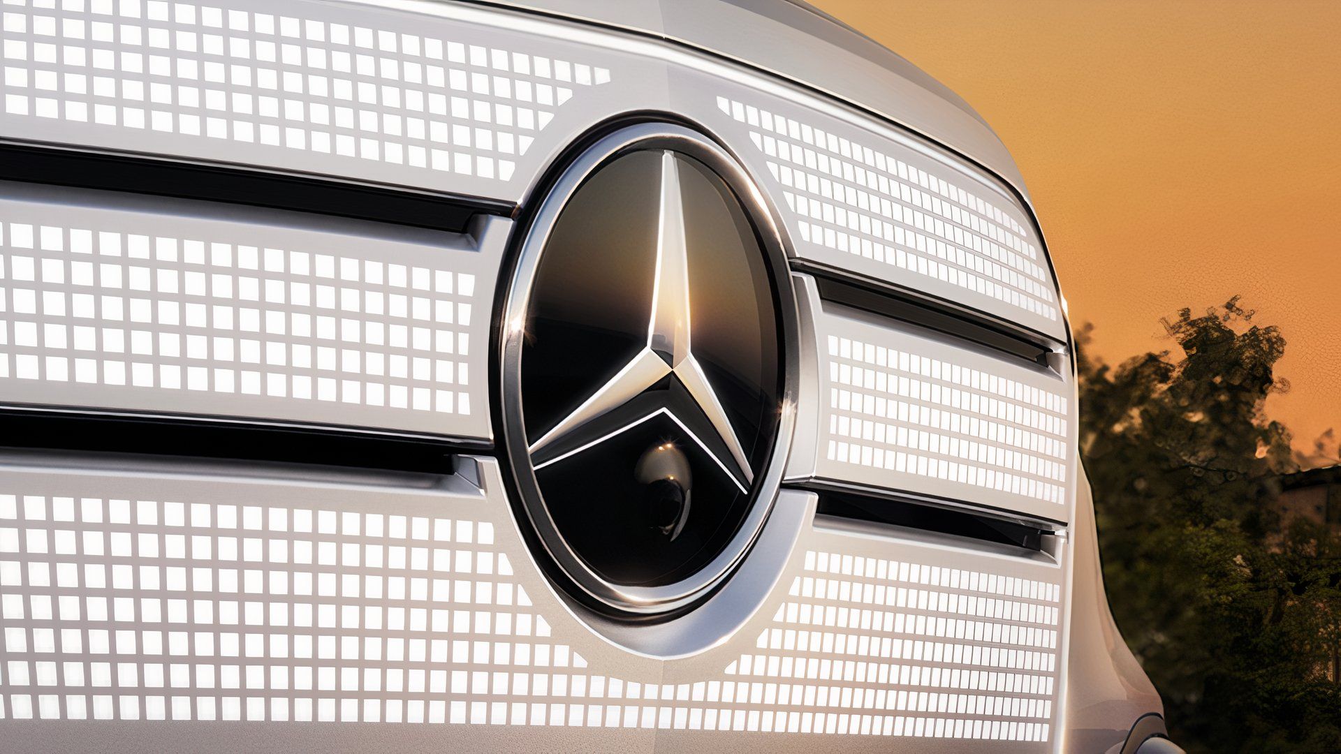 Mercedes Shows Off The Next GLC's Bright LED Grille For The First Time