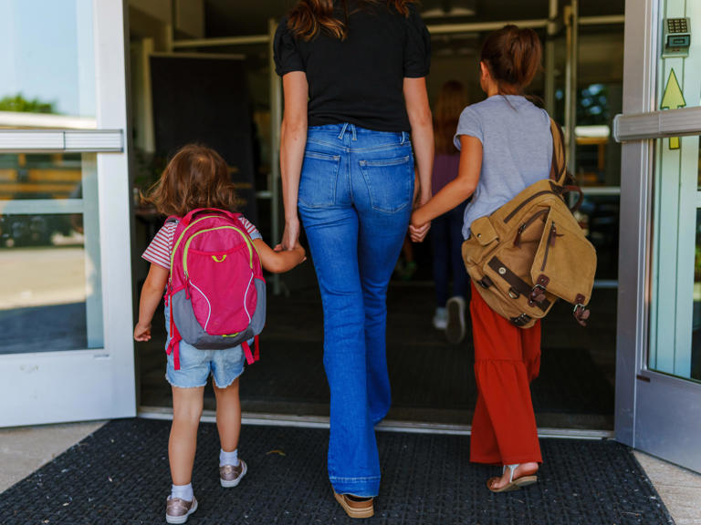 As a mom, society expects me to be the default parent. My husband is ...