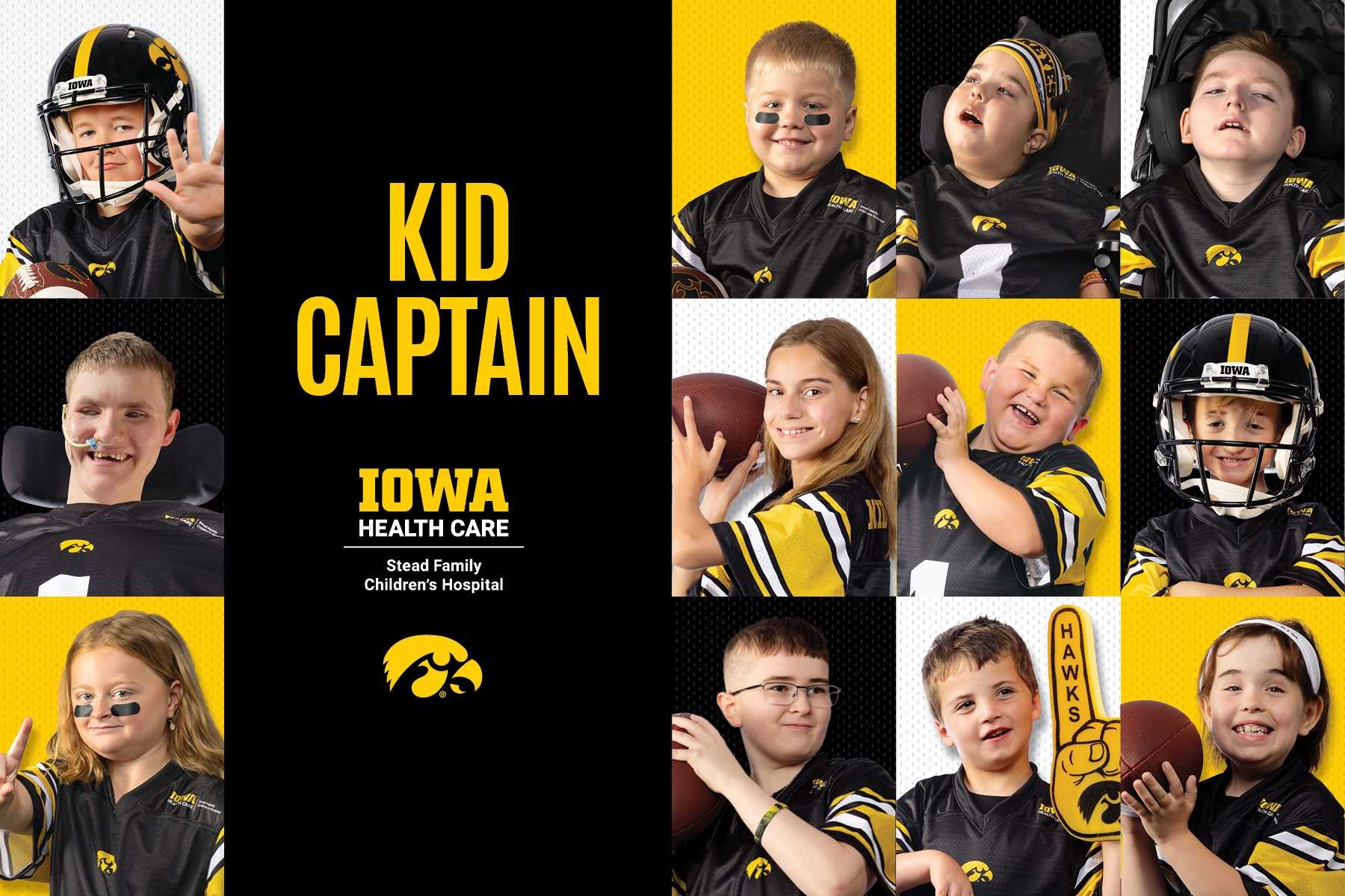 Meet this year's Iowa football Kid Captains