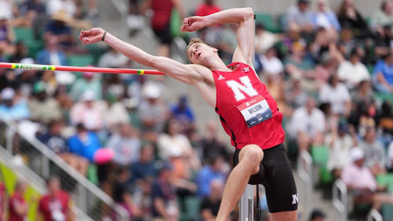 Former Nebraska Star Tyus Wilson Shocks Field to Win U.S. High Jump Title
