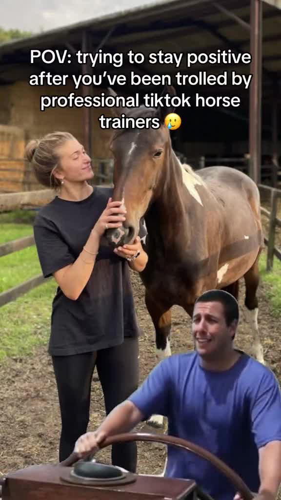 When TikTok Horse Trainers Troll You—Staying Positive!