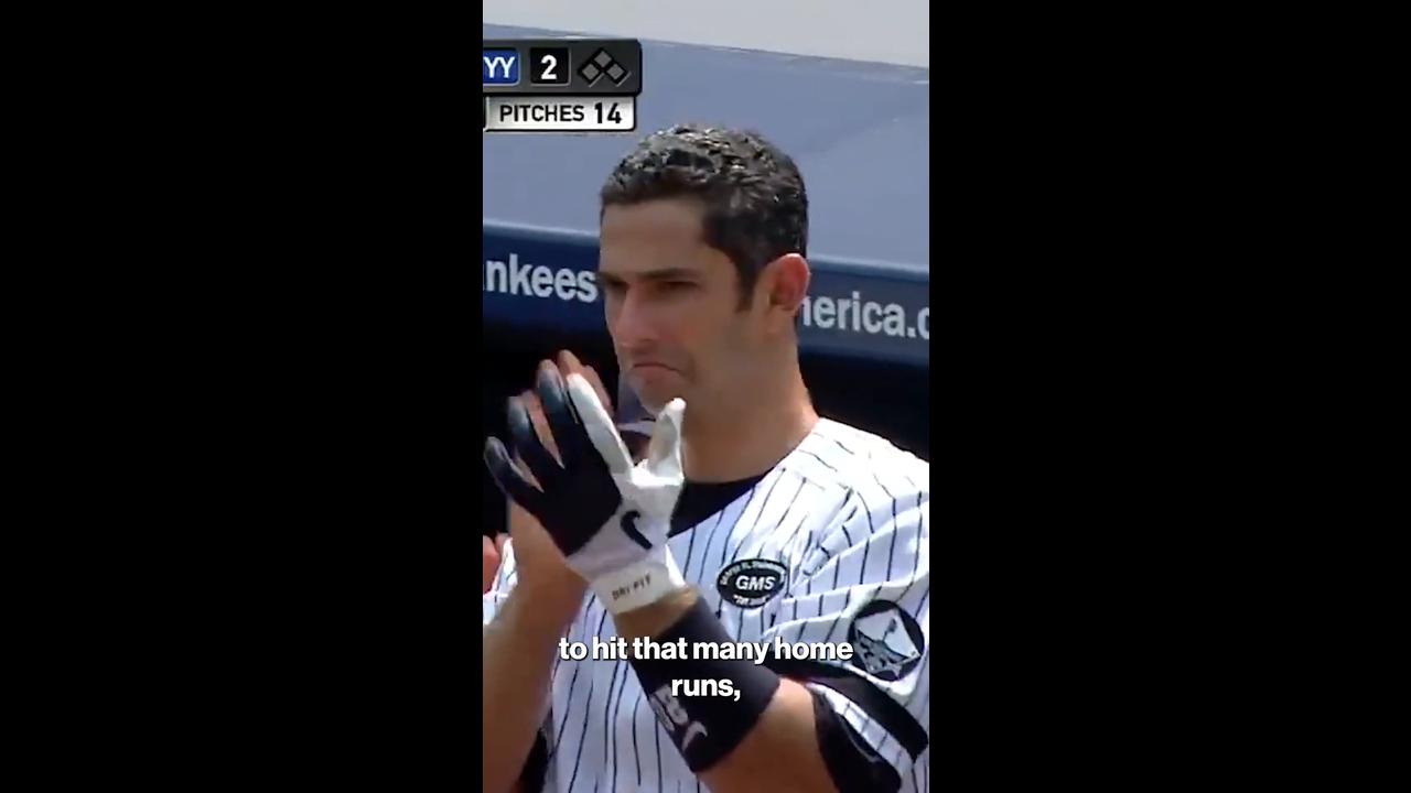 OTD in 2010, Alex Rodriguez hit his 600th career home run