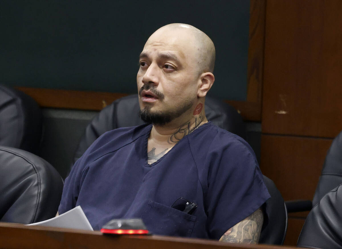 Suspect in killing of 2 on Las Vegas Strip pleads not guilty; trial set