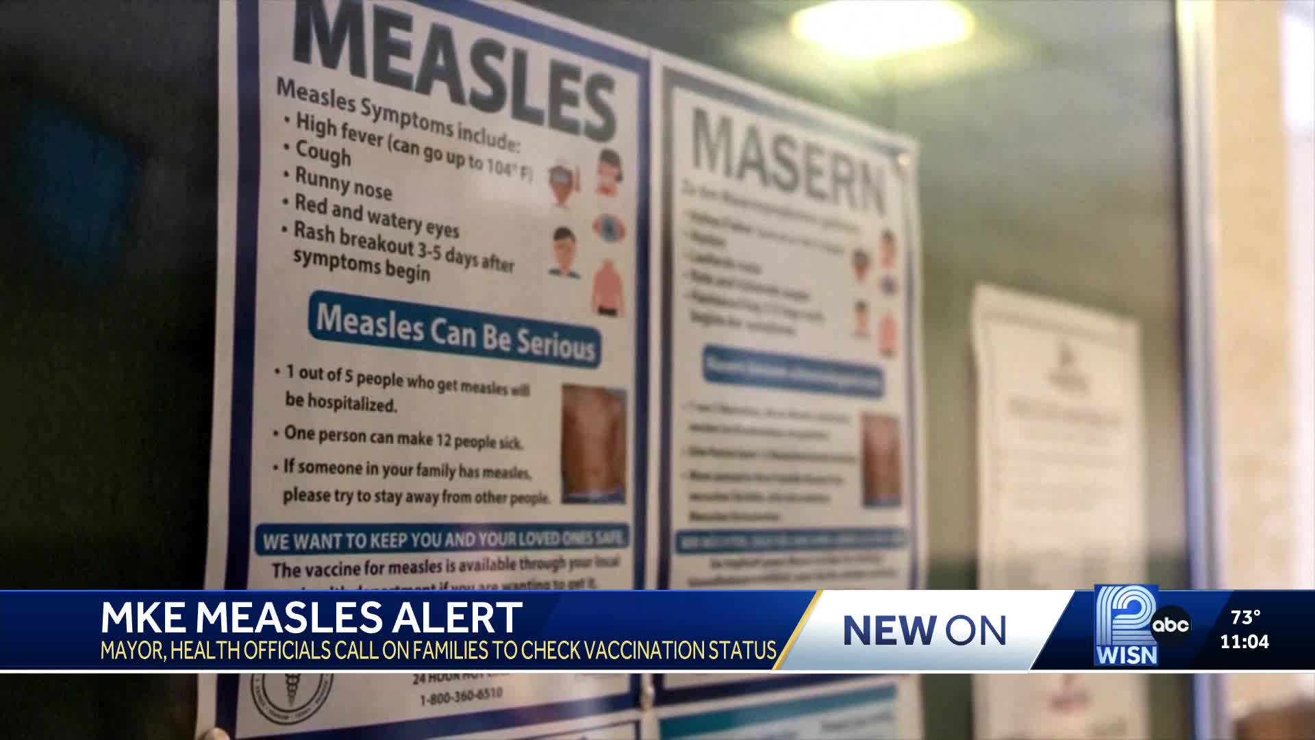 Milwaukee measles alert