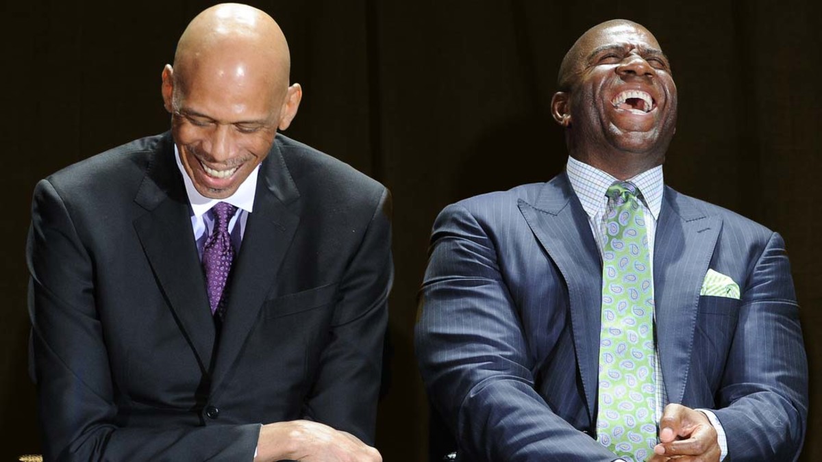 "He was very, very wrong" - Kareem Abdul-Jabbar refuted Magic Johnson's take on LeBron breaking ...