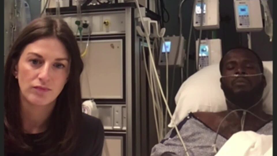 Bedside arraignment: Suspect in trash truck hijacking faces judge from ...