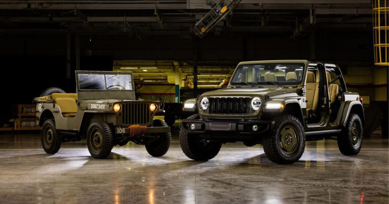Jeep's Willys '41 4xe: Military Roots Meet Electrified Muscle