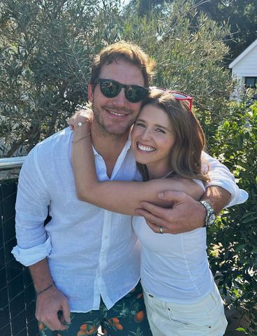 Katherine Schwarzenegger calls Chris Pratt 'my angel face' as they ...
