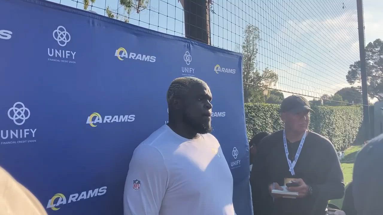Los Angeles Rams OL Kevin Dotson on The Development of the O-Line and ...