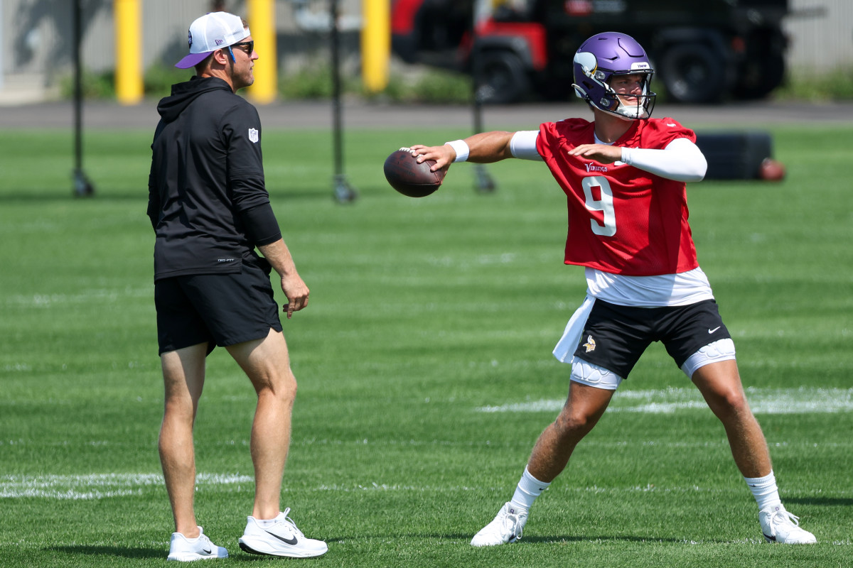Vikings Training Camp Notes: J.J. McCarthy is solid, UDFA gets first ...