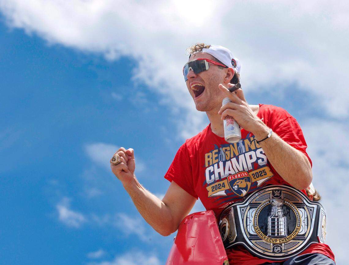 As Matthew Tkachuk continues rehab, Panthers star starts a podcast with ...