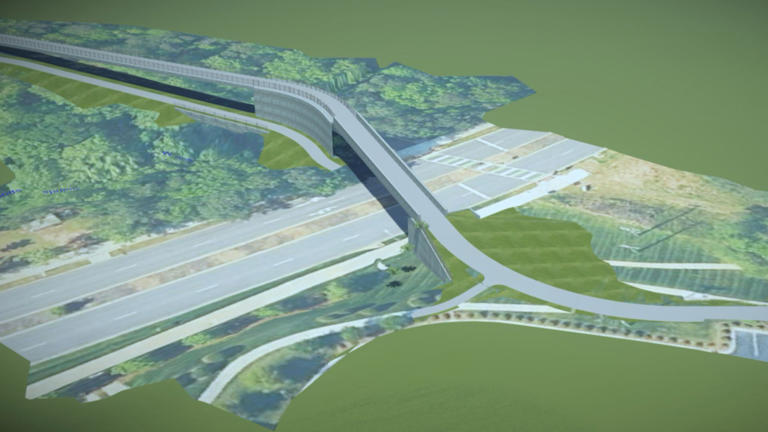 Construction begins on Swamp Rabbit Trail pedestrian bridge, city says